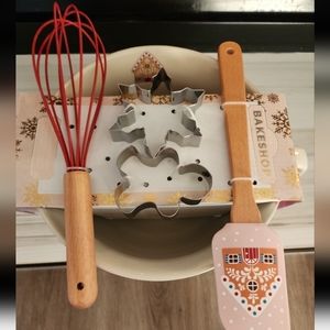 The Bakeshop | Kitchen | The Bakeshop Gingerbread House Christmas Bowl ...